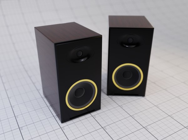 3D speaker box blender model - TurboSquid 1205091