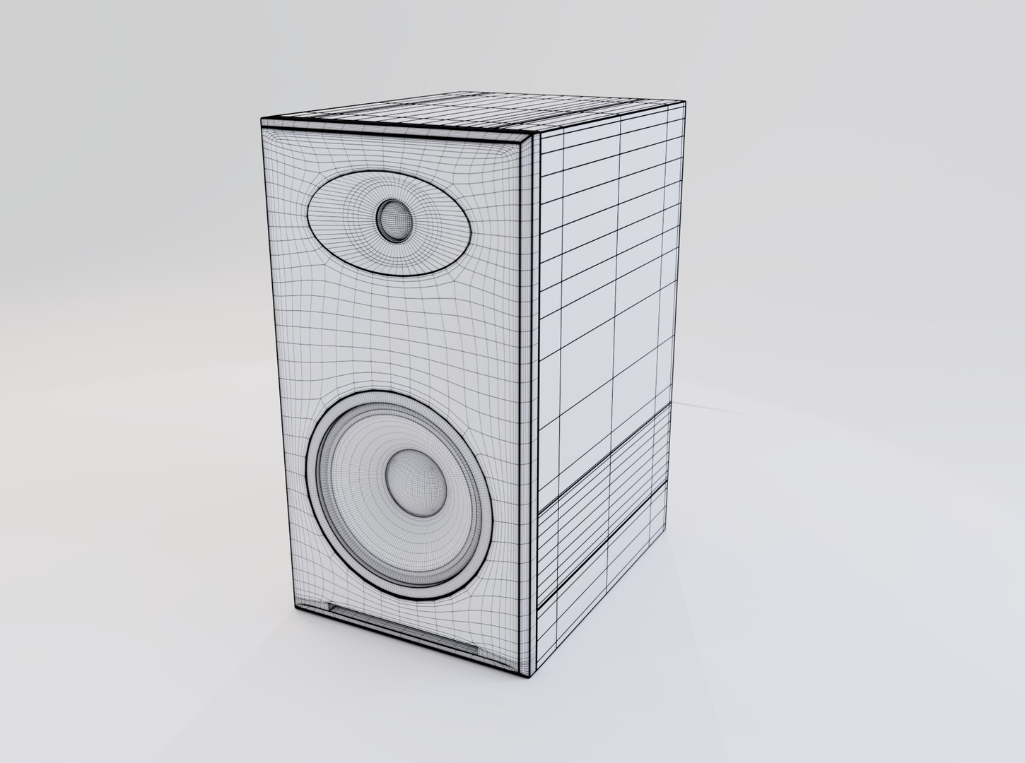 3D Speaker Box Blender Model - TurboSquid 1205091