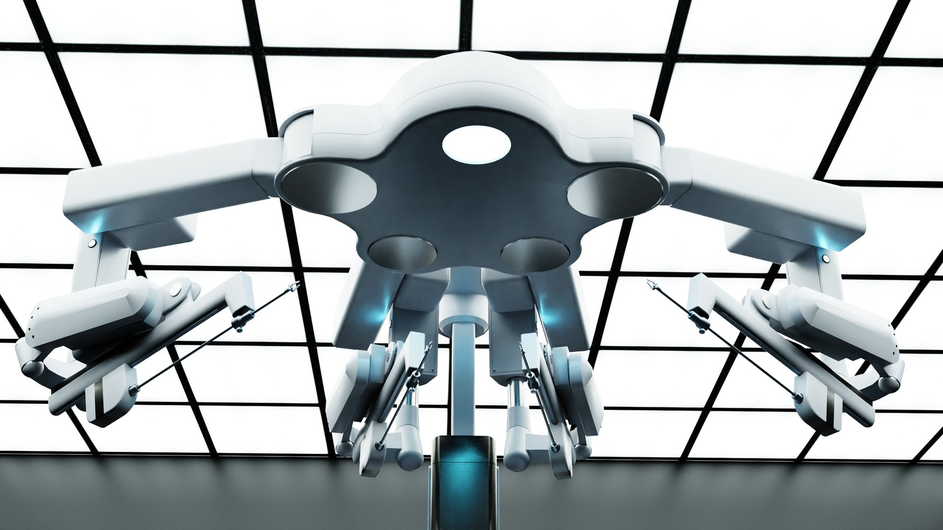 3D Surgical Robotic System Da Vinci - TurboSquid 1952788
