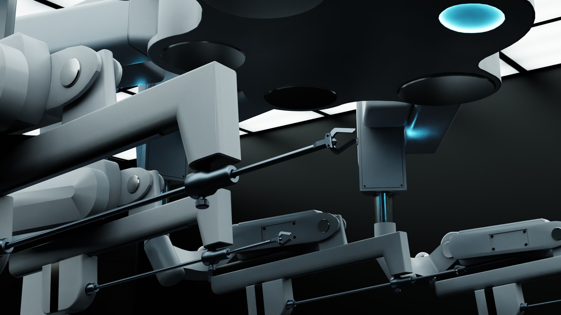 3D Surgical Robotic System Da Vinci - TurboSquid 1952788