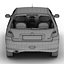Peugeot 206 6 3d Model