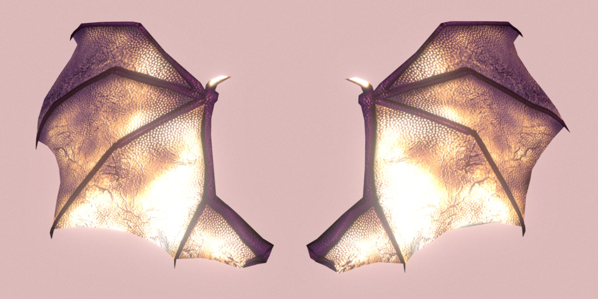 Demon Wings 3D Model - TurboSquid 1545296