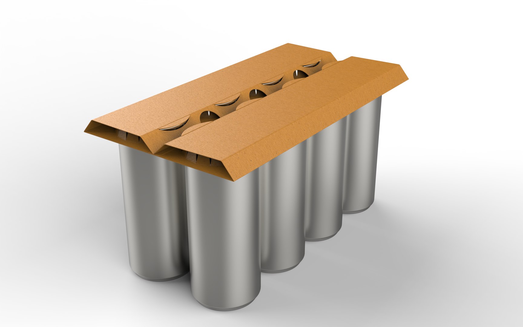 3D EcoCraft Eight-Can Holder For Sustainable Beverage Packaging ...