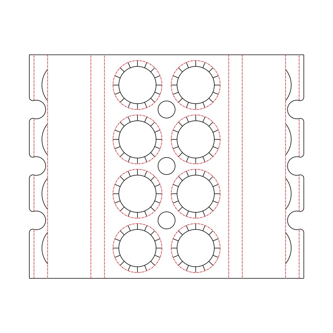 3D EcoCraft Eight-Can Holder For Sustainable Beverage Packaging ...
