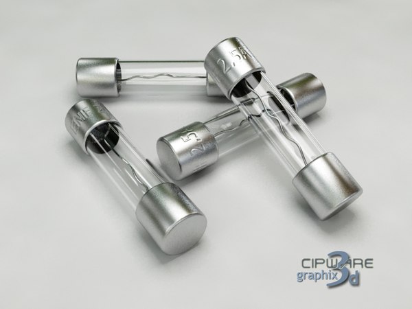 3d model of electronic fuse