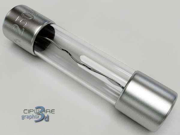 3d model of electronic fuse