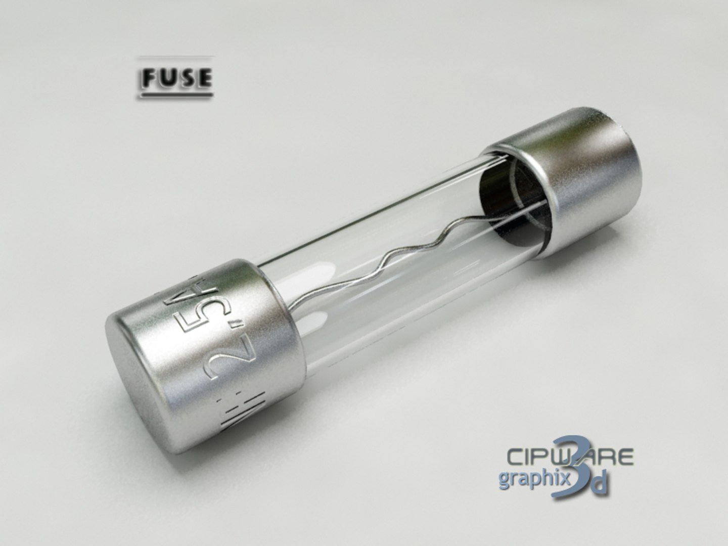 3d Model Of Electronic Fuse