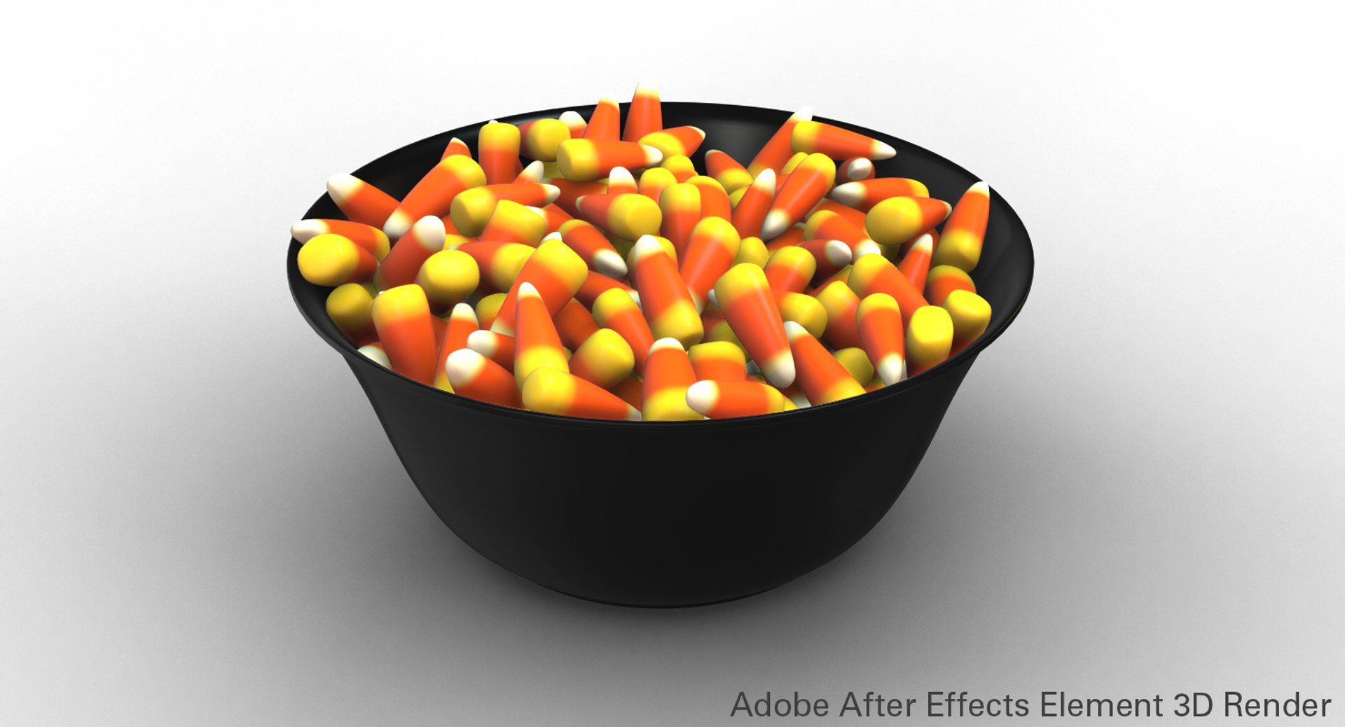 Bowl Candy Corn 3D Model - TurboSquid 1202185