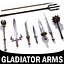 set 9 roman gladiator 3d model