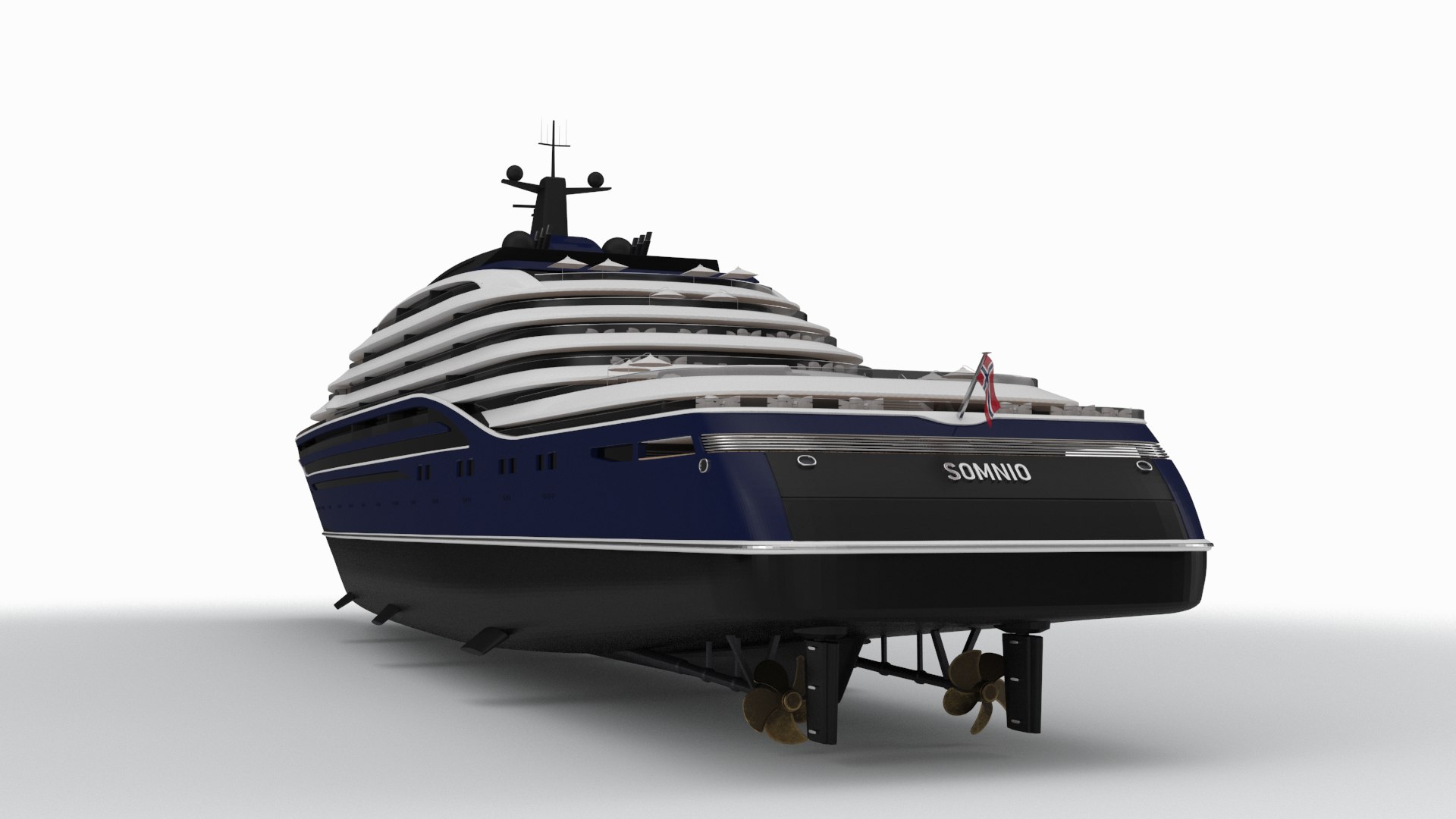 3D Somnio Superyacht - TurboSquid 2359554