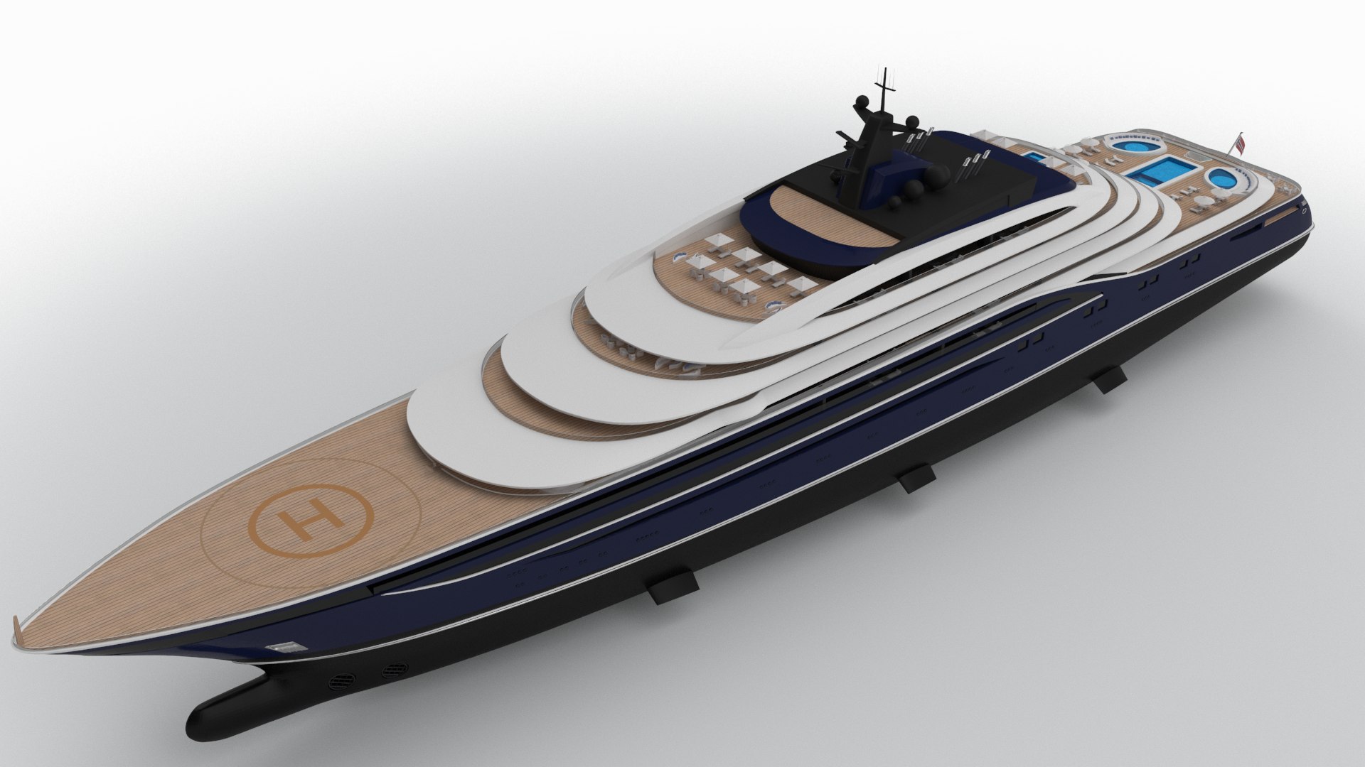 3D Somnio Superyacht - TurboSquid 2359554