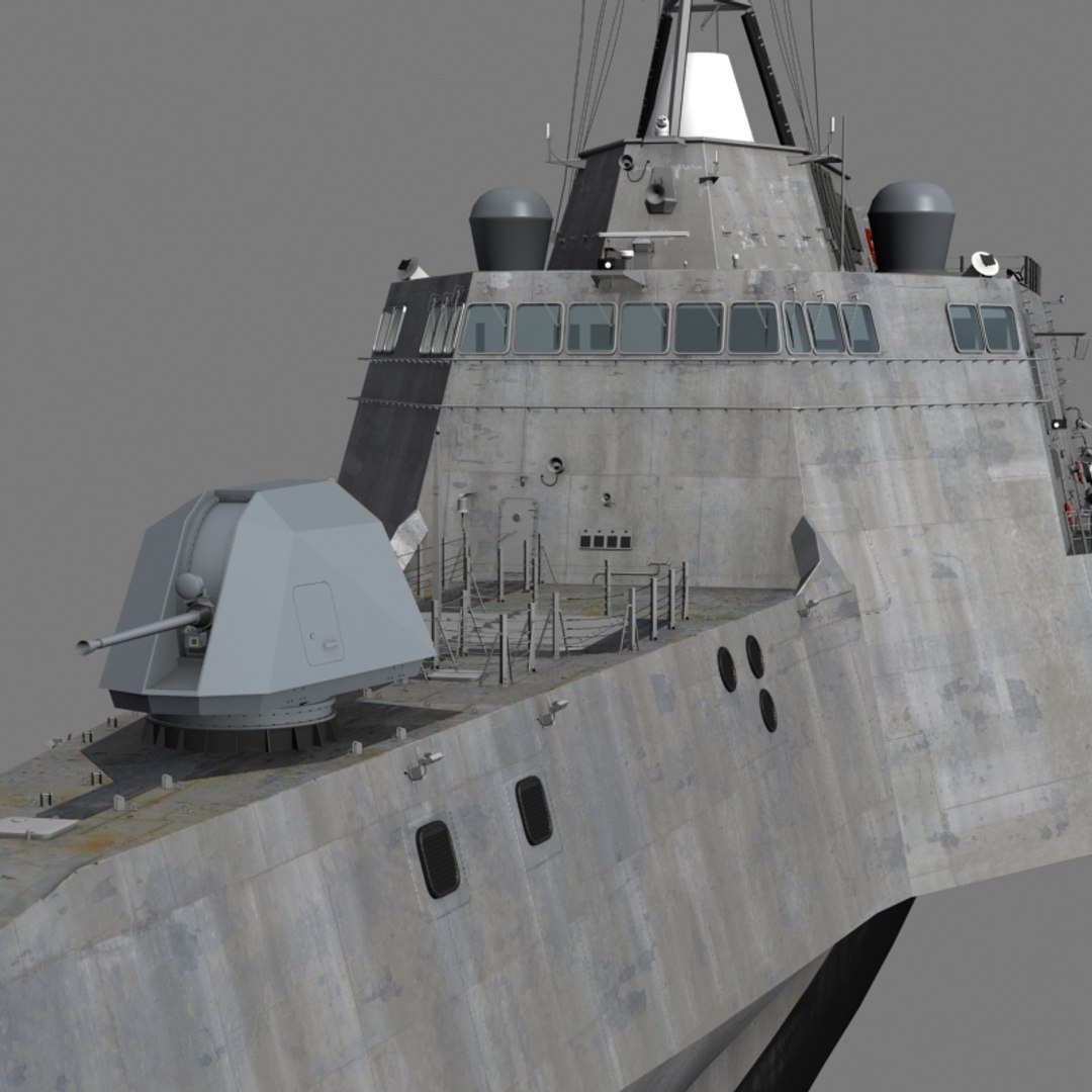 littoral combat ship lcs 3d model