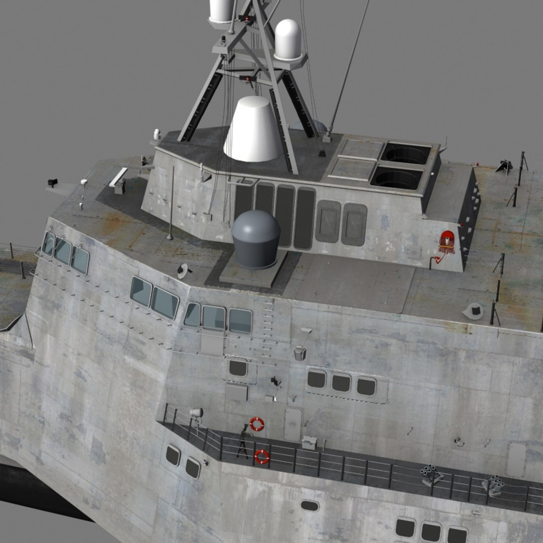 littoral combat ship lcs 3d model