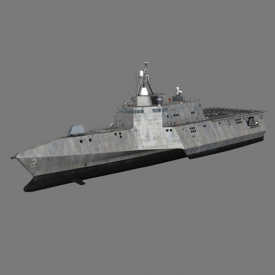 littoral combat ship lcs 3d model