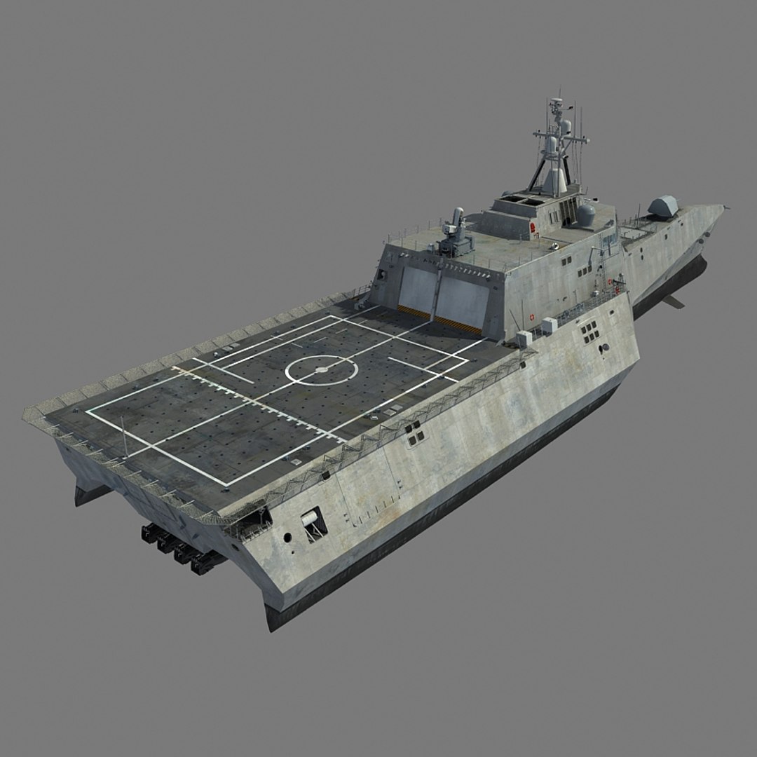 littoral combat ship lcs 3d model