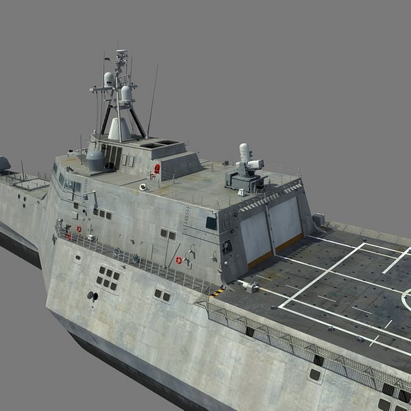 littoral combat ship lcs 3d model