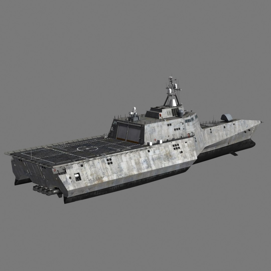 littoral combat ship lcs 3d model
