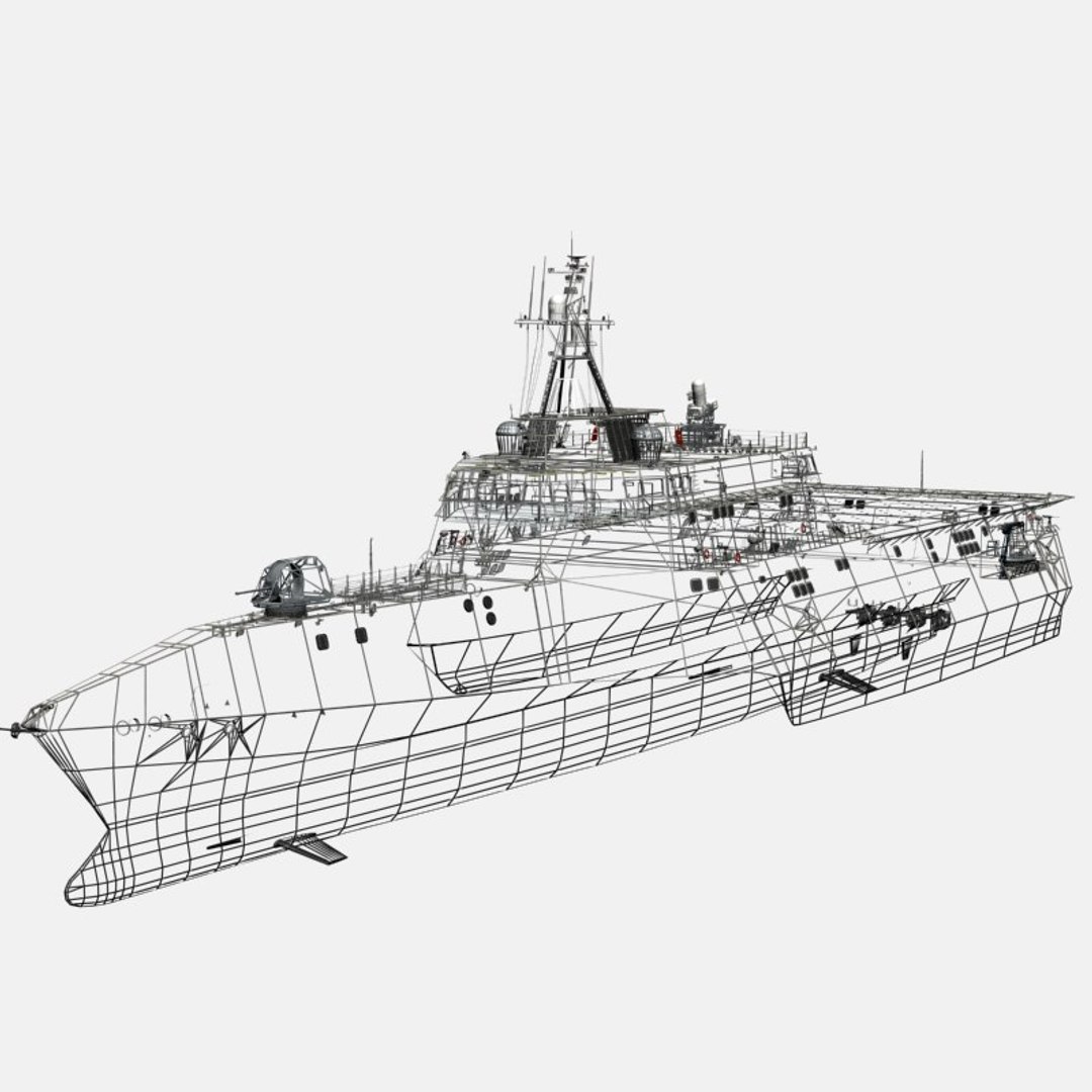 Littoral Combat Ship Lcs 3d Model