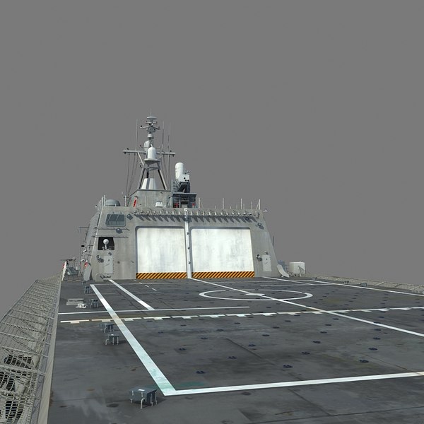littoral combat ship lcs 3d model