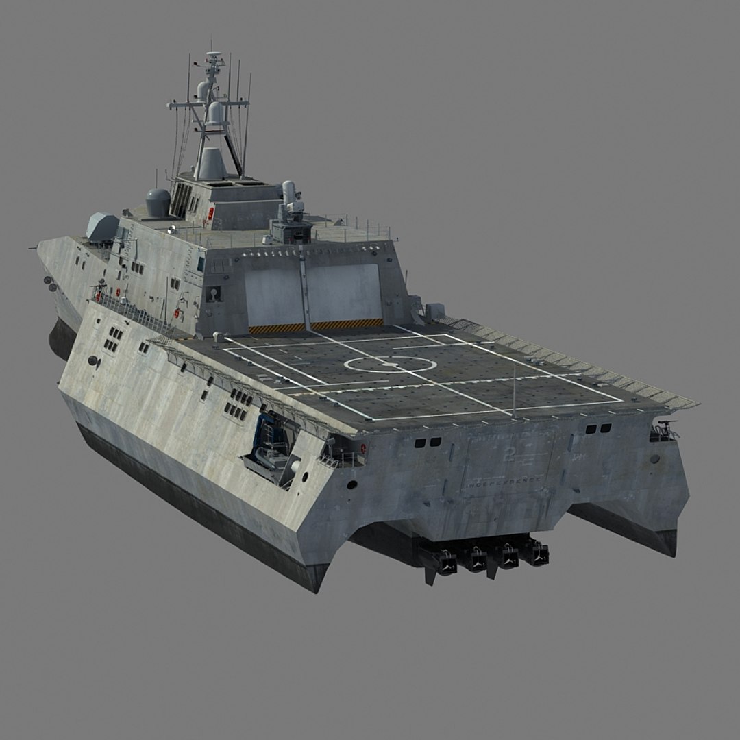 littoral combat ship lcs 3d model