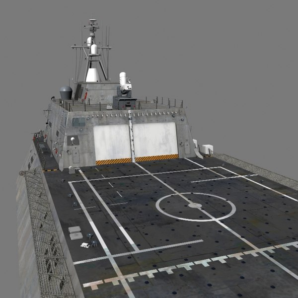 littoral combat ship lcs 3d model