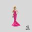 3d Barbie Doll 01