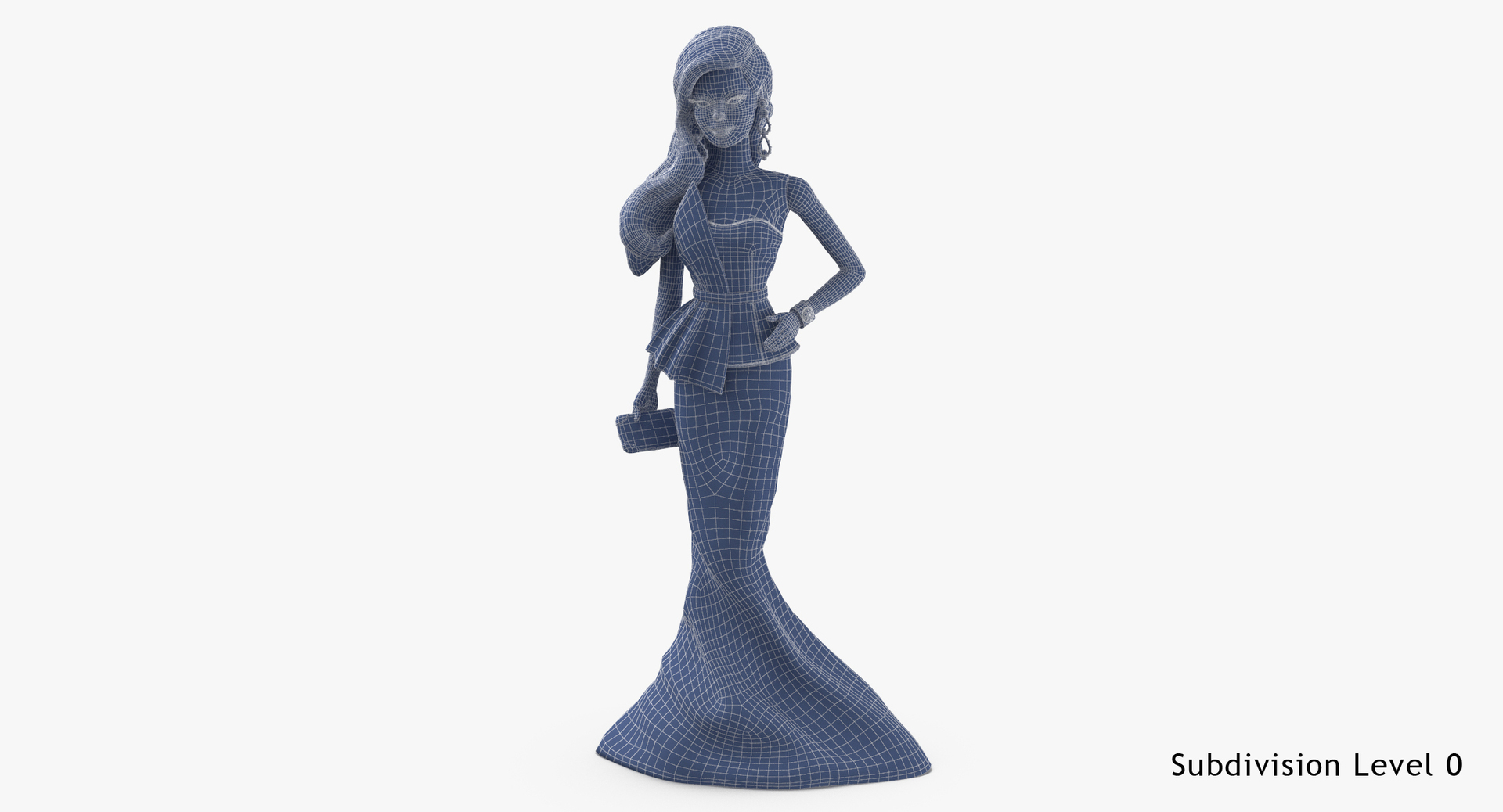 3d barbie doll 01