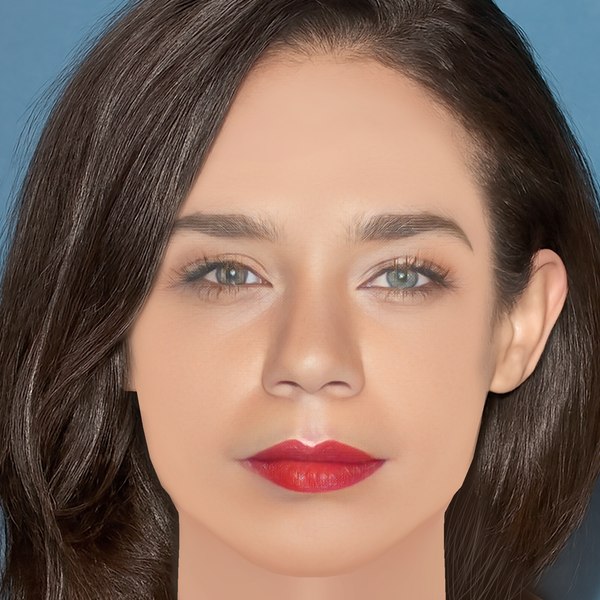 modelo 3d Cabeza de Hannah John Kamen - Sin pelo - Cabeza de baja ...