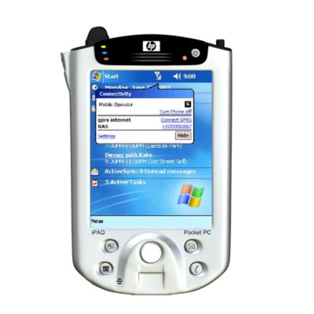 3ds Max Hp Ipaq Pdas