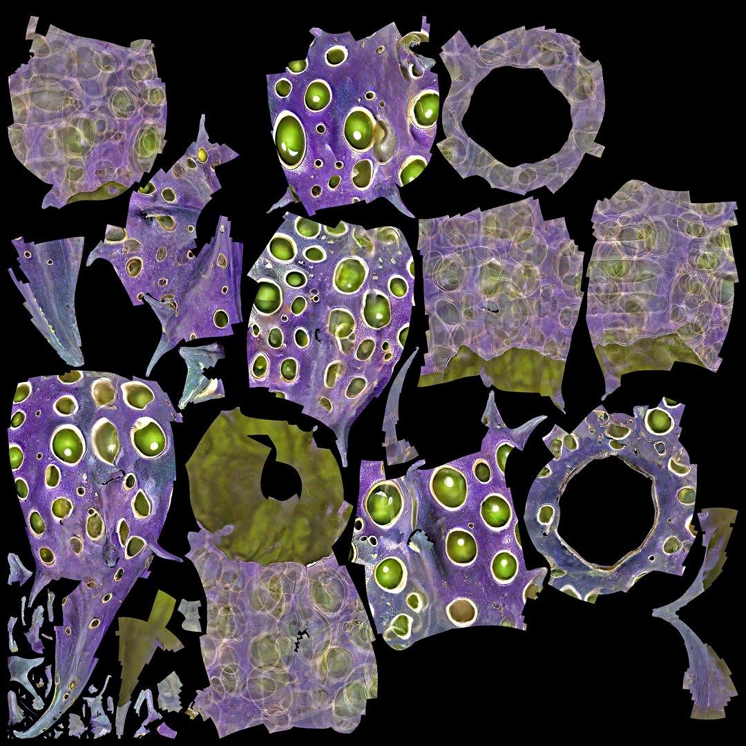 3D Alien Fruits - TurboSquid 2318651