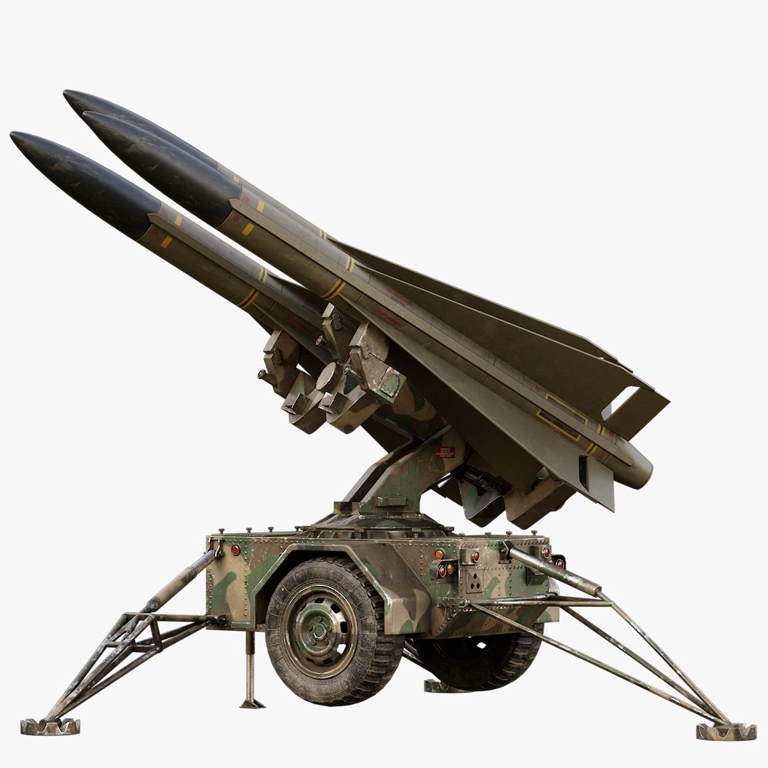 Missile Launcher - Game Ready PBR 3D - TurboSquid 2319586