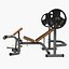 3d Model Gym Equipment Bench Press
