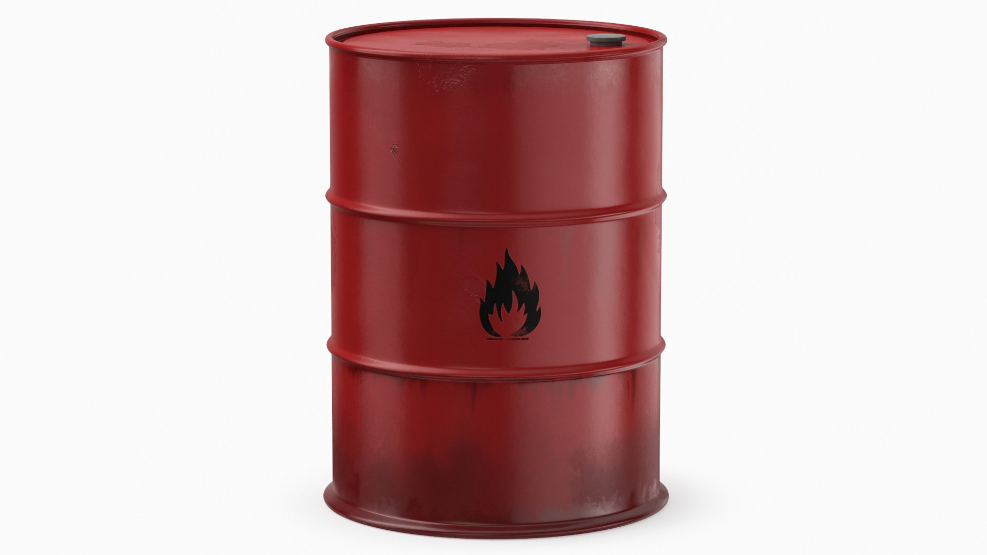 3D Flammable Barrel Model - TurboSquid 2071383