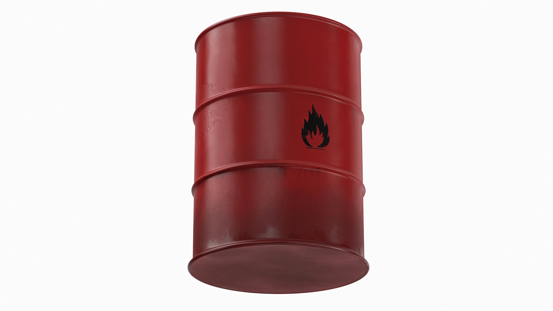 3D Flammable Barrel Model - TurboSquid 2071383