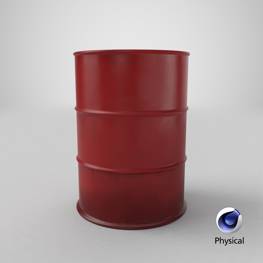 3D Flammable Barrel Model - TurboSquid 2071383