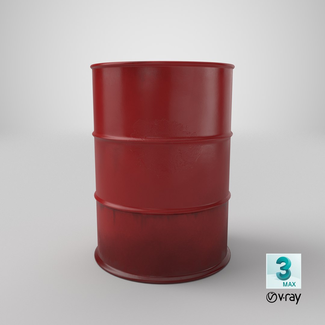 3D Flammable Barrel Model - TurboSquid 2071383