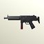 Submachine Gun Pbr 3d Model