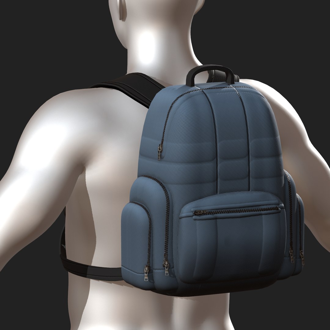 3D Backpack Generic Camping Model - TurboSquid 1608623