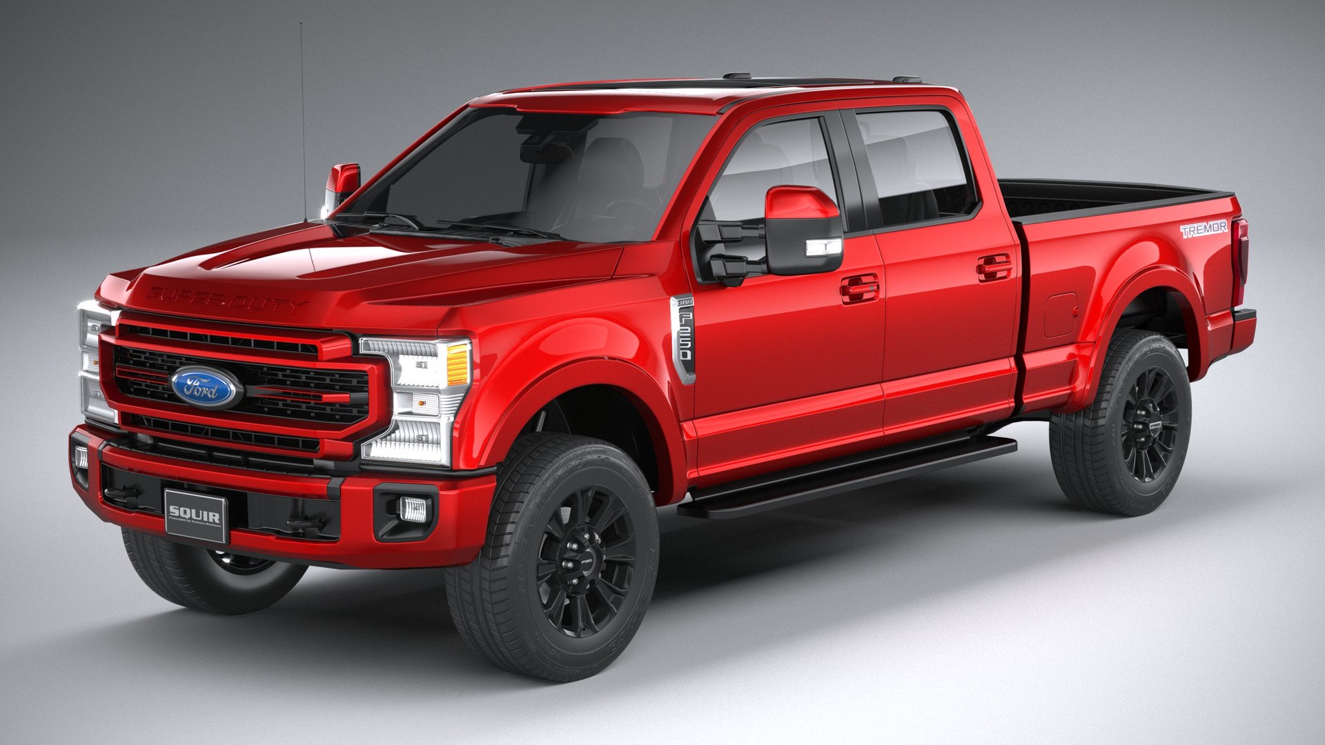 Ford F250 Super Duty Lariat 2022 3D Model - TurboSquid 1773638