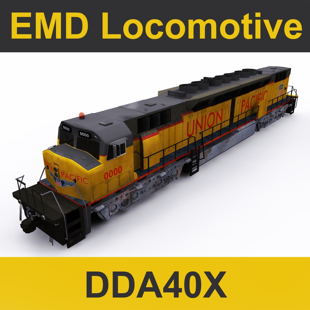 3D Model Emd Locomotive - TurboSquid 1376768