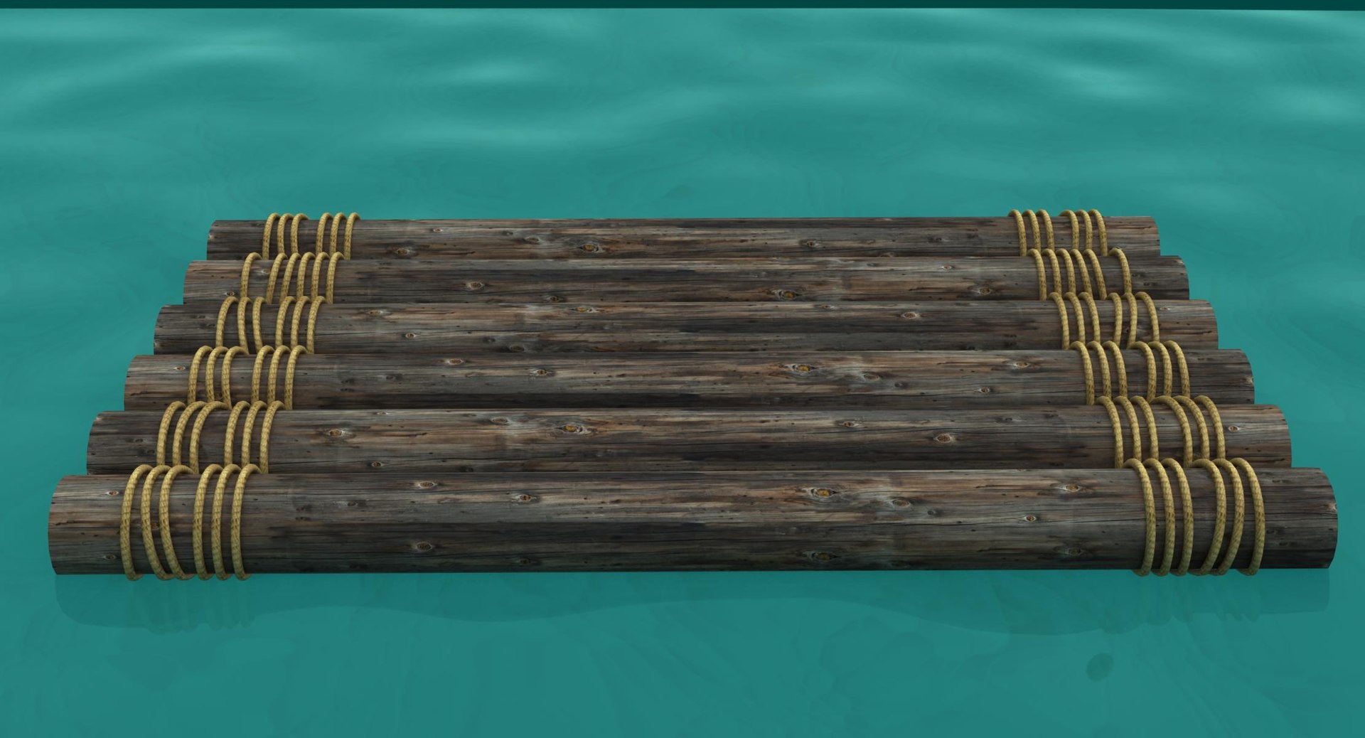 3d Model Of Raft