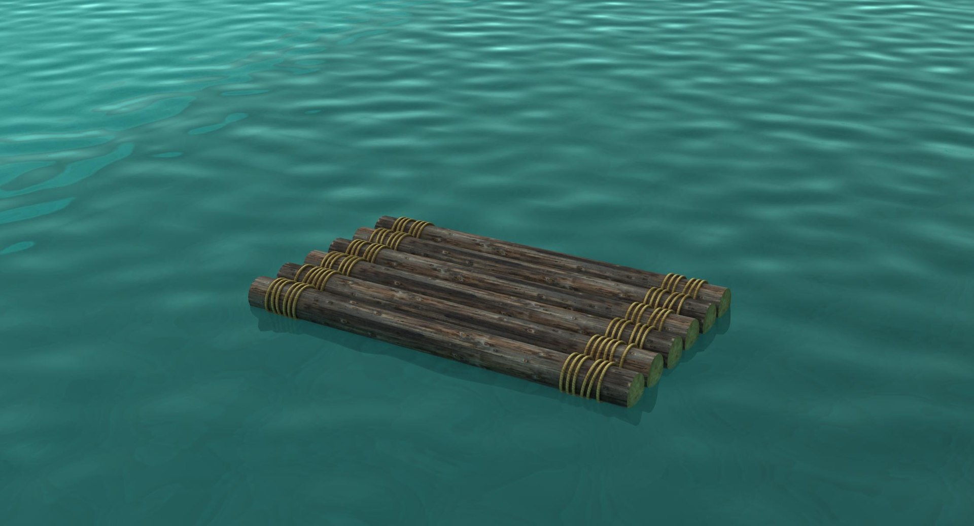 3d Model Of Raft
