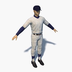 Baseball Player 3D Models for Download | TurboSquid