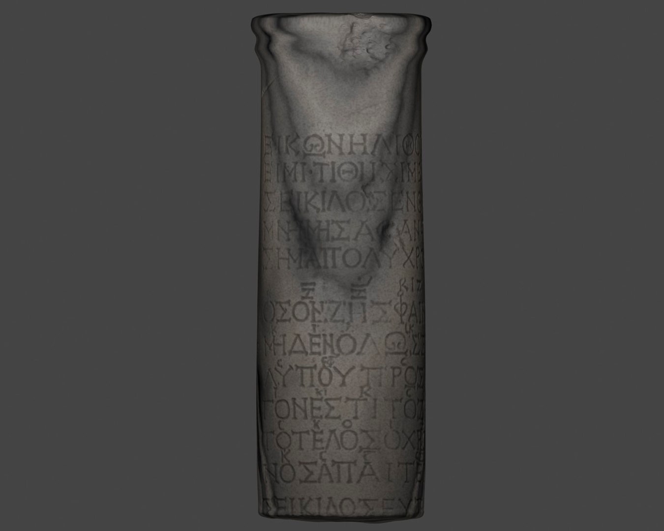 Seikilos Epitaph 3D Model - TurboSquid 2030586