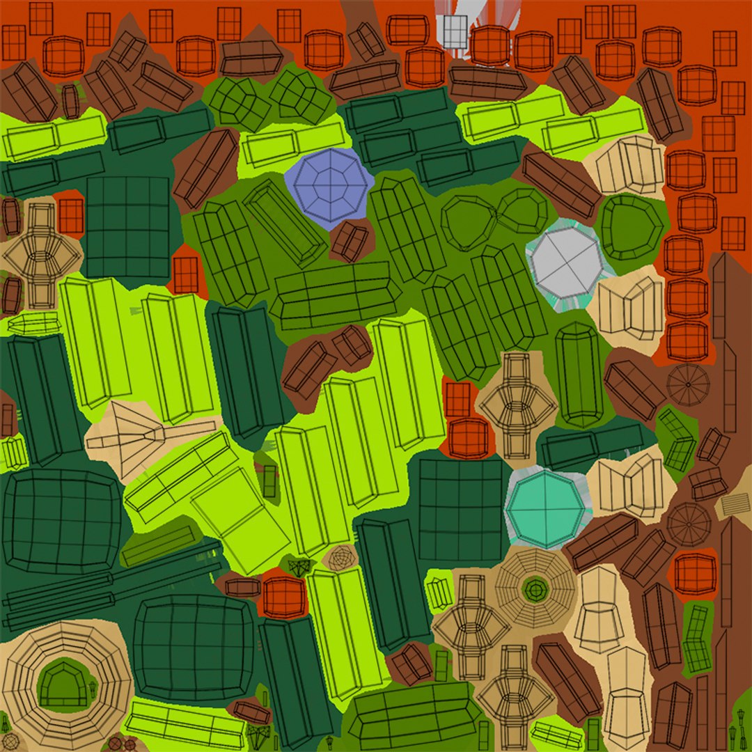 3D Model Cartoon Clock Green Cartoon Style - TurboSquid 2089171