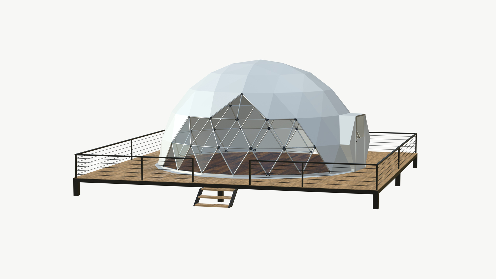 3D Geodesic Dome New Design Model - TurboSquid 2043776