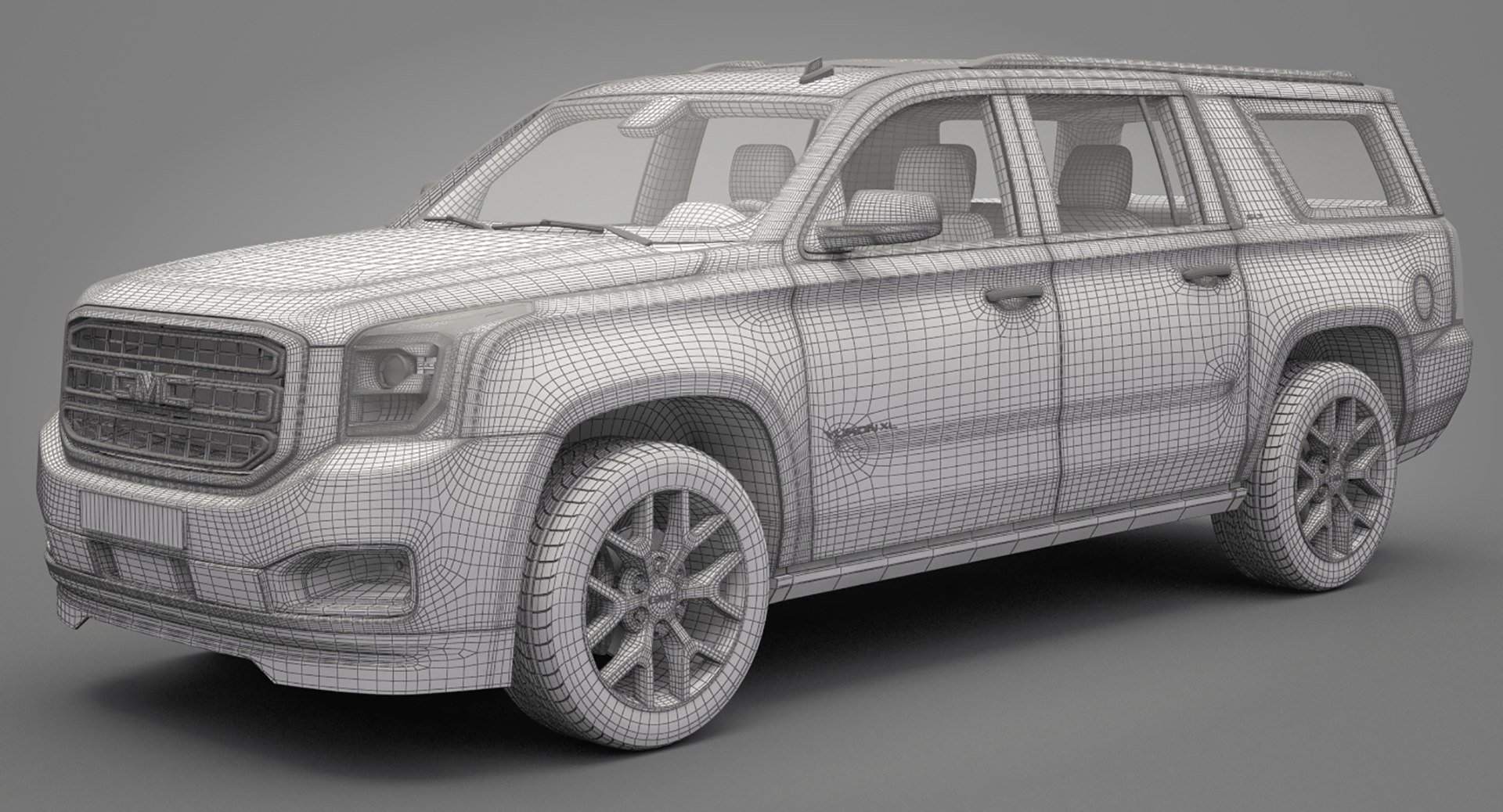 GMC Yukon 2014 3D Model - TurboSquid 2359032