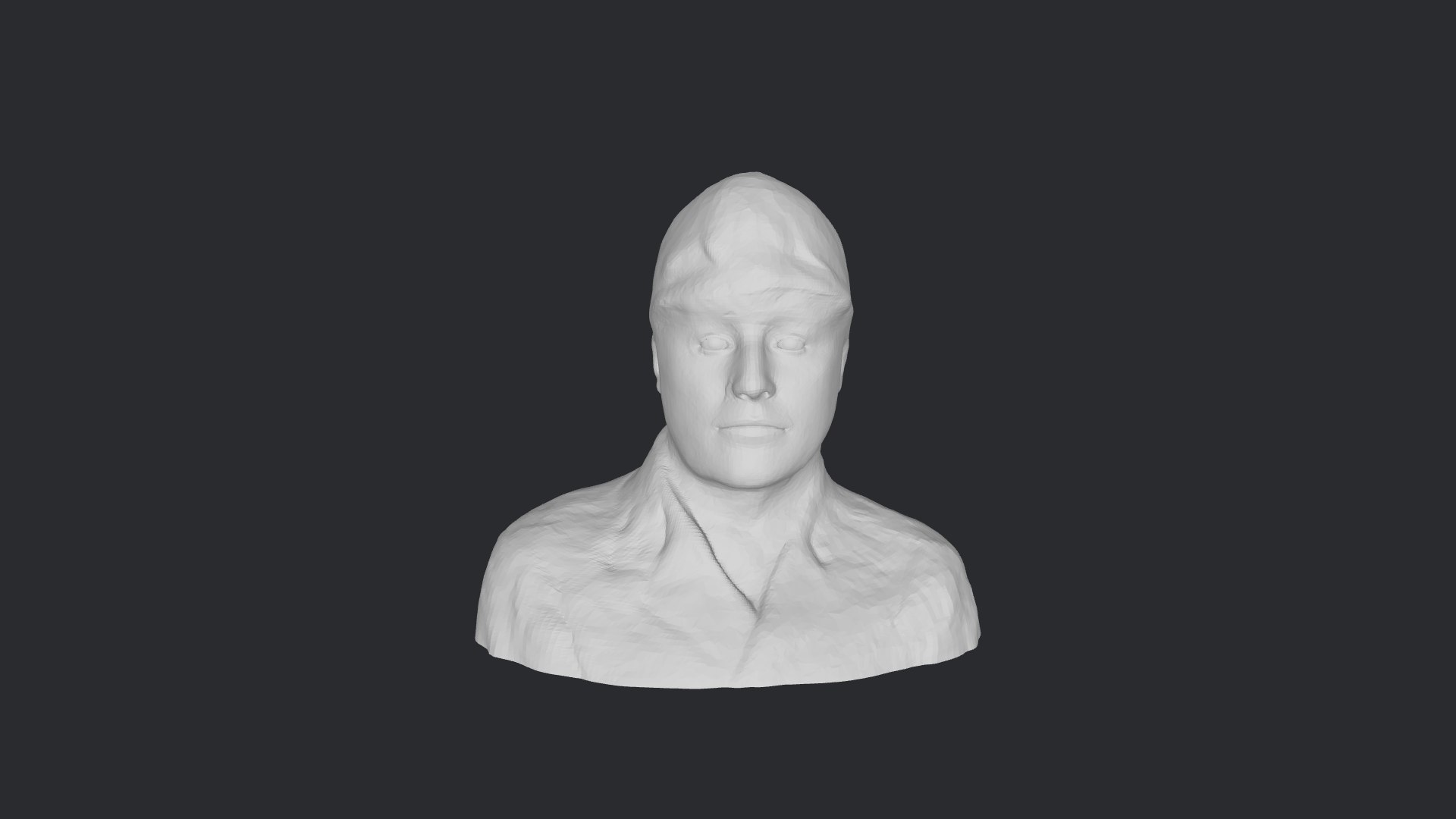 Benito Mussolini- Realistic Bust Head Ready 3D Model - TurboSquid 1820015