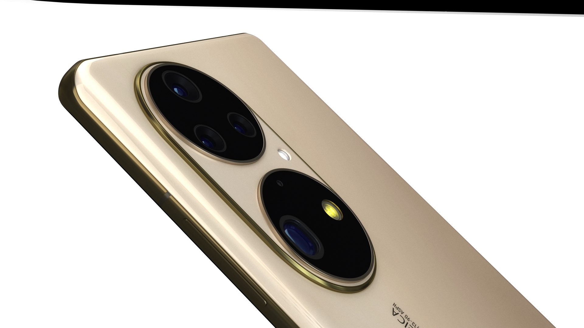 Huawei P50 Pro Cocoa Gold 3D model - TurboSquid 1843312