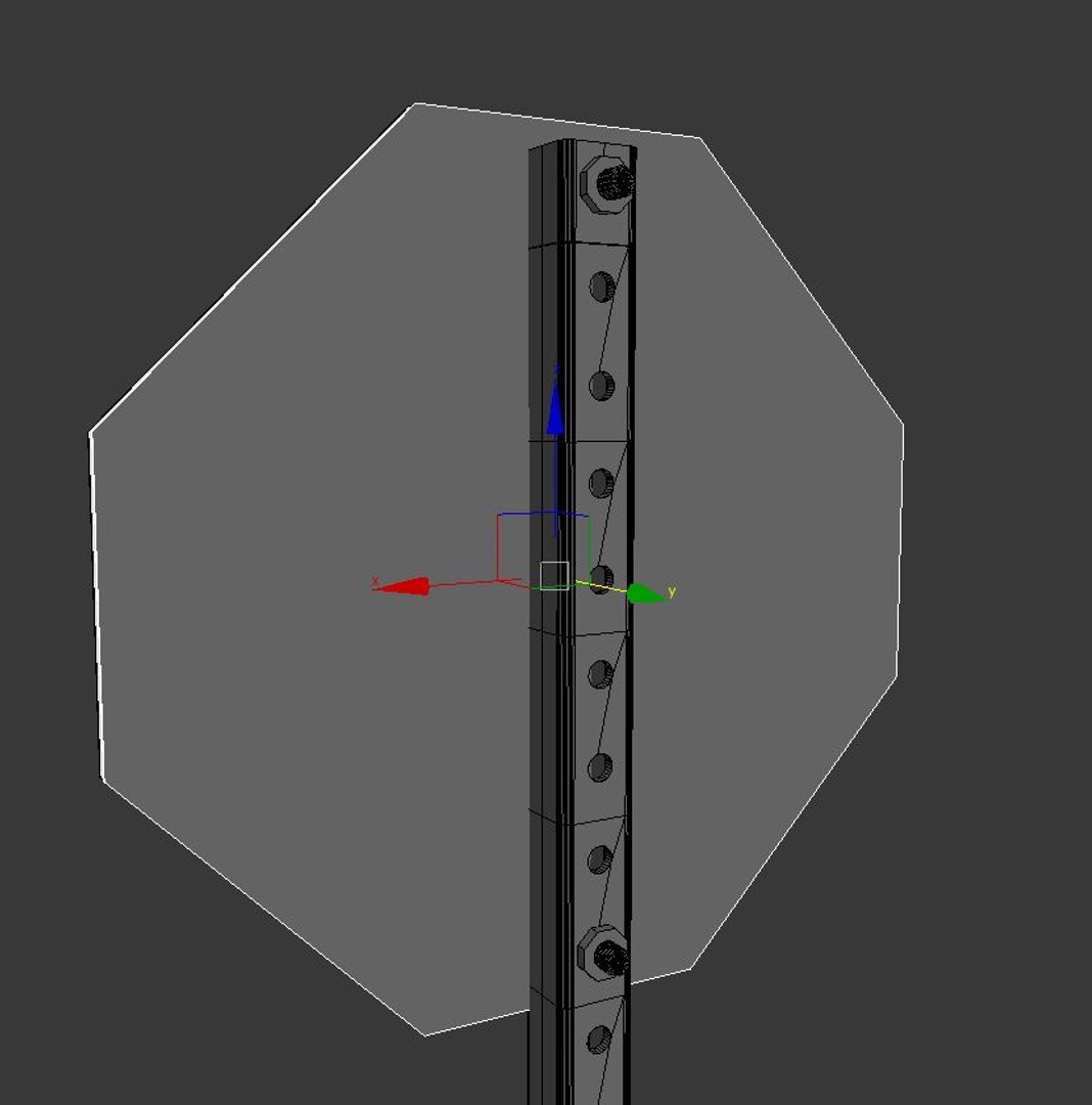 3D Stop Sign - TurboSquid 1174660
